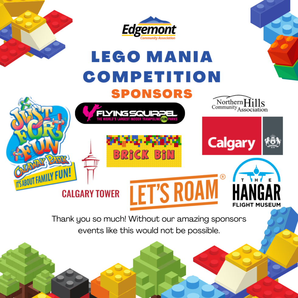 LEGO MANIA INFO AND AGENDA | Edgemont Community Association